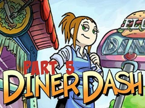 Diner Dash - Gameplay Part 5 (Level 2-1 to 2-2) - YouTube