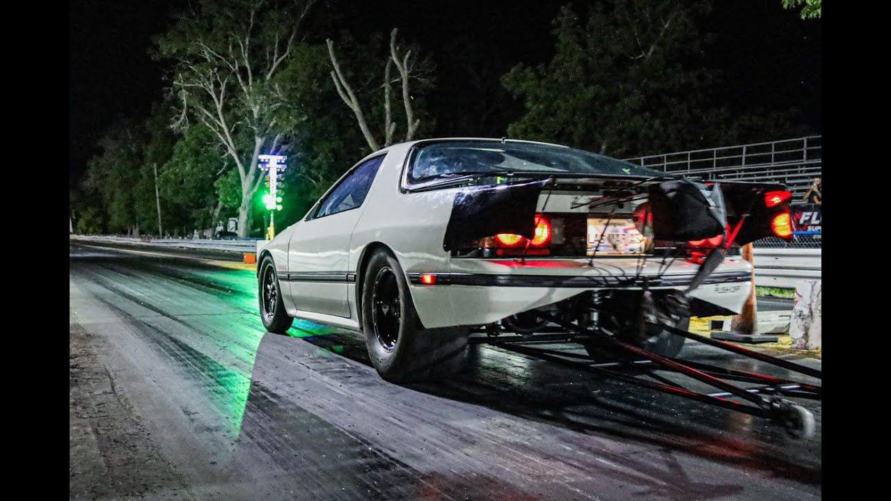 700HP Rotary Mazda RX7 track day 2 - YouTube