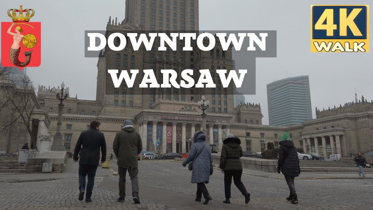 4k walking downtown in Warsaw | November 26, 2022 - YouTube