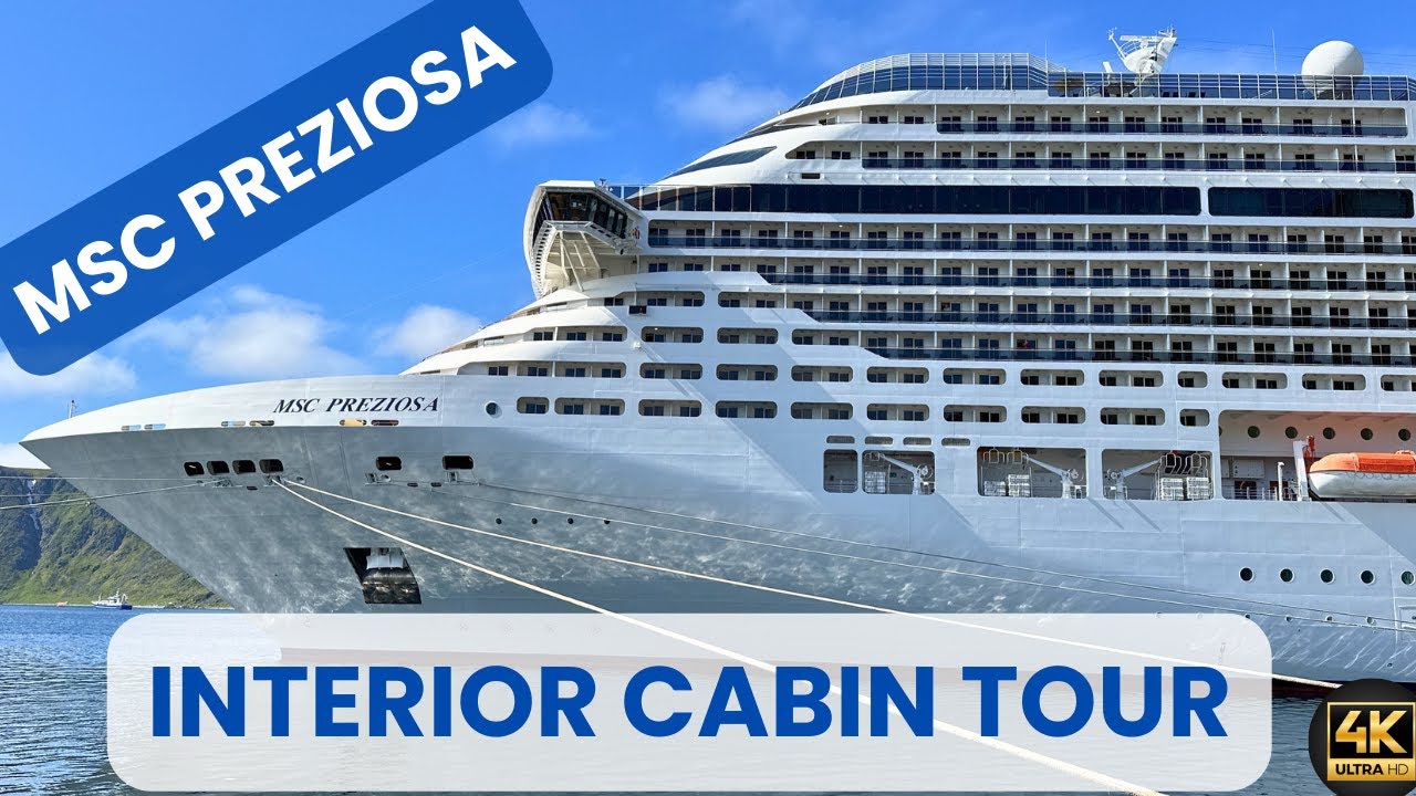 MSC Preziosa Interior Cabin Tour. Room 12035 - YouTube
