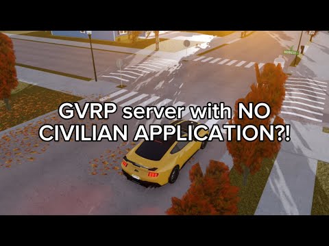 GVRP server with NO CIVILIAN APPLICATION?! - YouTube