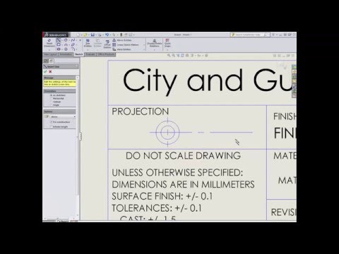 Orthographic Template set up - YouTube