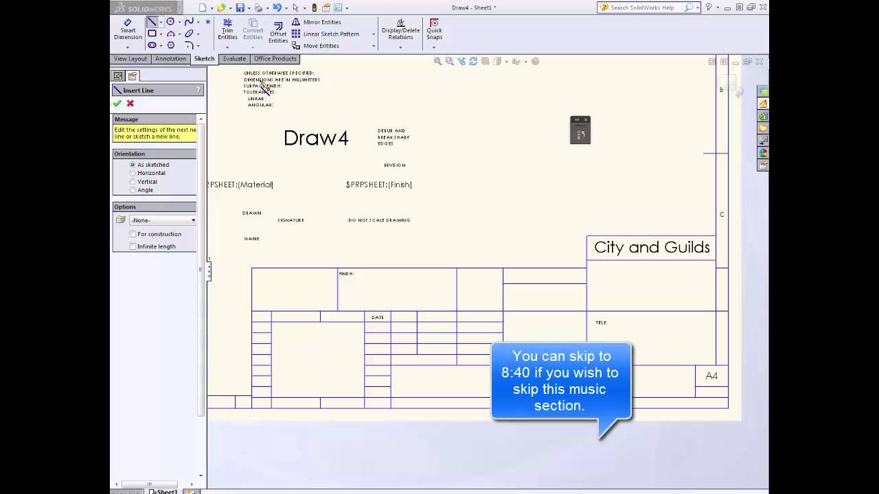 Orthographic Template set up - YouTube
