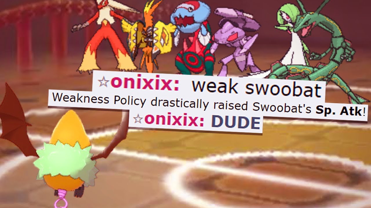 THIS is why you use Weakness Policy Swoobat - YouTube