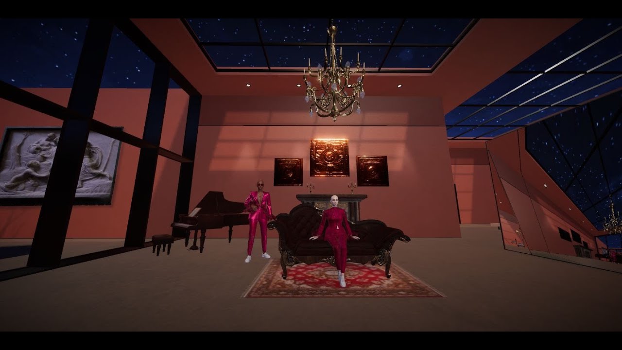 Pink Haze- A Spatial Metaverse Fashion Exhibition - YouTube