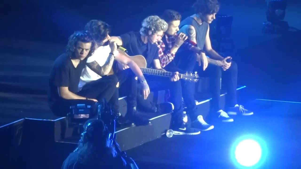 One Direction Hong Kong On The Road Again Tour 2015 Little things - YouTube
