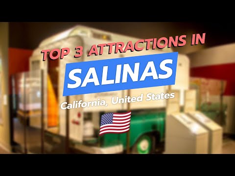 Top 3 Attractions in Salinas, California 🗺️🌆 | National Steinbeck Center, Steinbeck House & Old To