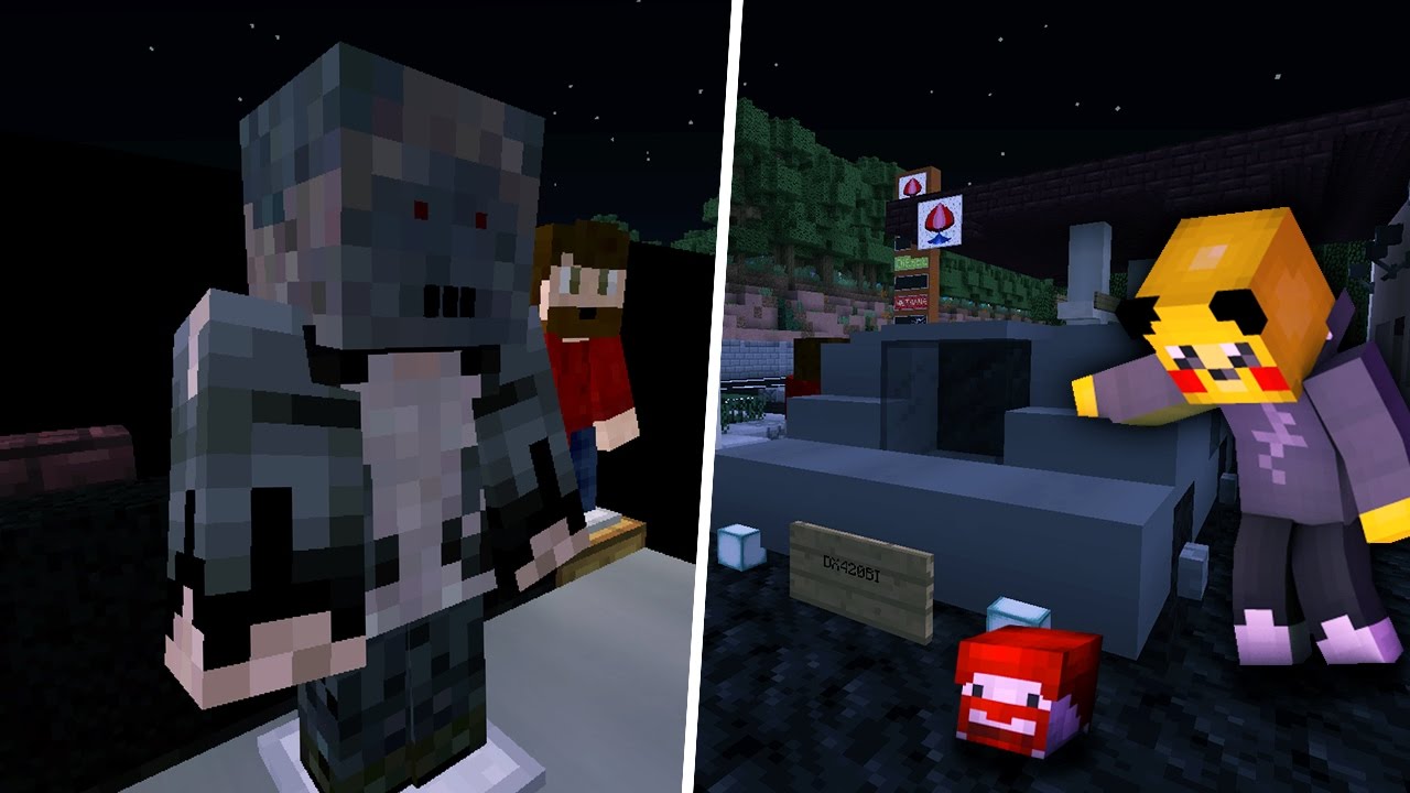 KILLER VERFOLGT UNS! | MINECRAFT CAR BREAK - YouTube