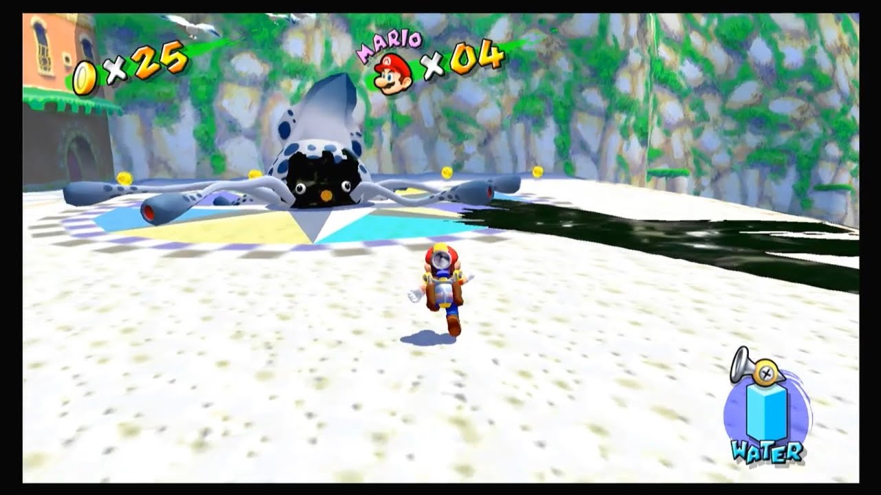 Super Mario Sunshine (3D All Stars) # 5: Boathouse and Ricco Harbor ...