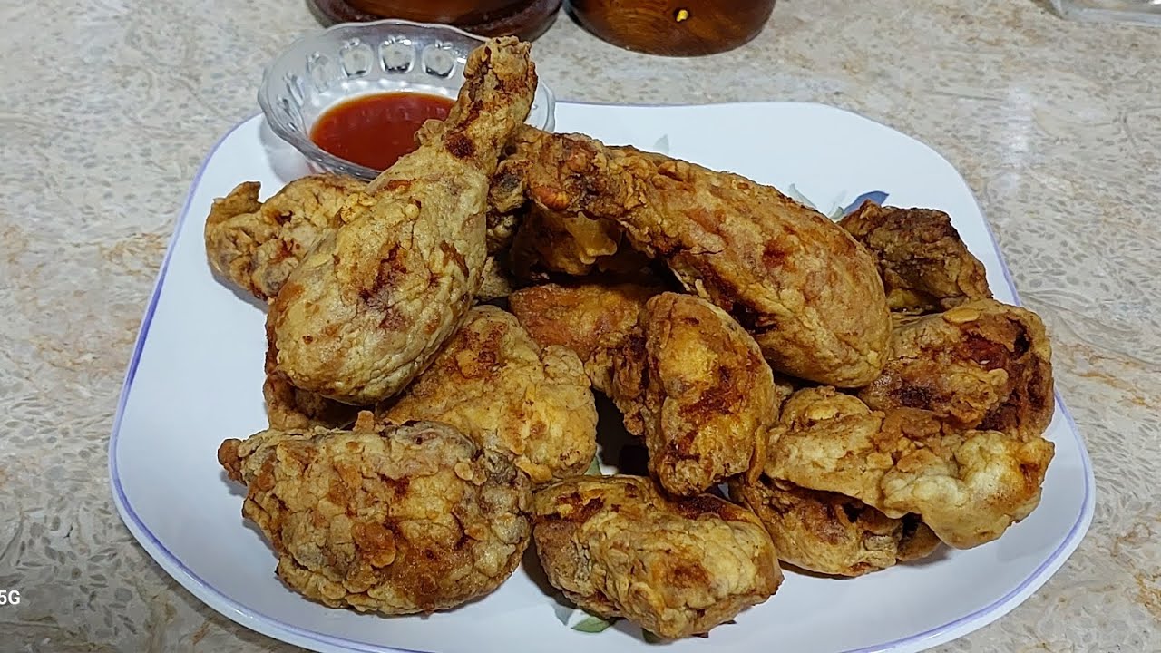 Broasted Chicken Recipe By Cook With Sumreen - YouTube