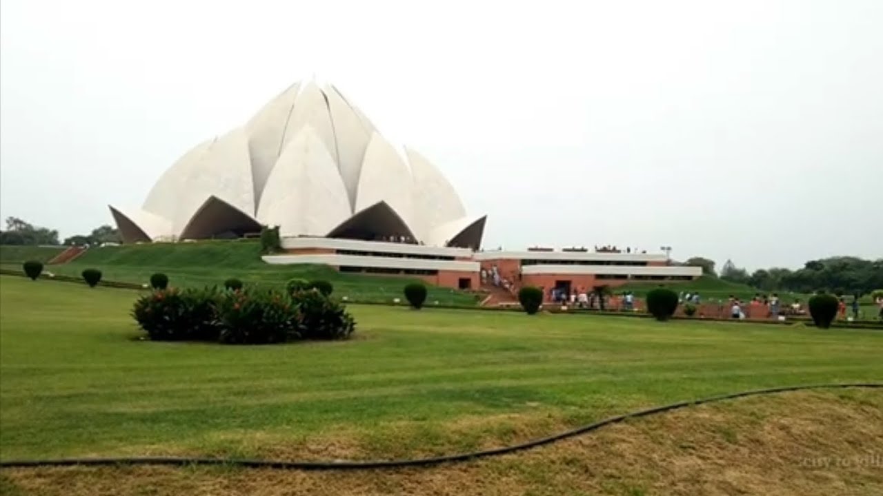 कमल मंदिर का रहस्य 🌷Lotus Temple Delhi || Kamal mandir || Bahai Kamal ...