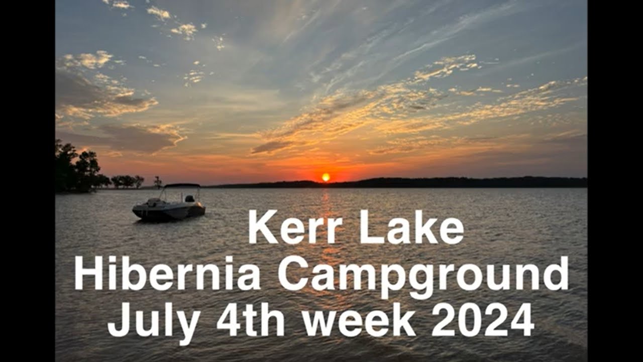 Camping at Kerr Lake. NC July 4th 2024 - YouTube