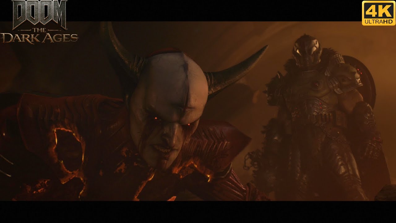 Doom Slayer Kills Ahzrak Boss Fight - Doom The Dark Ages Ending and ...