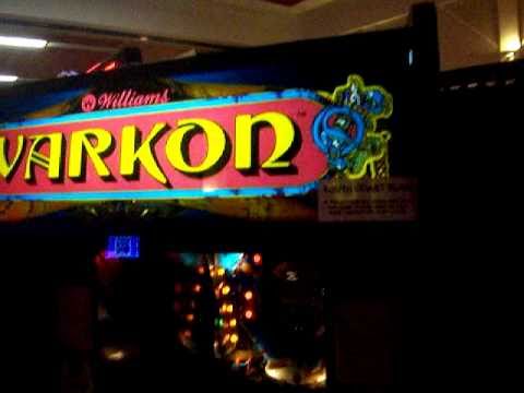 Varkon Rare Upright Cabinet Pinball Machine - YouTube