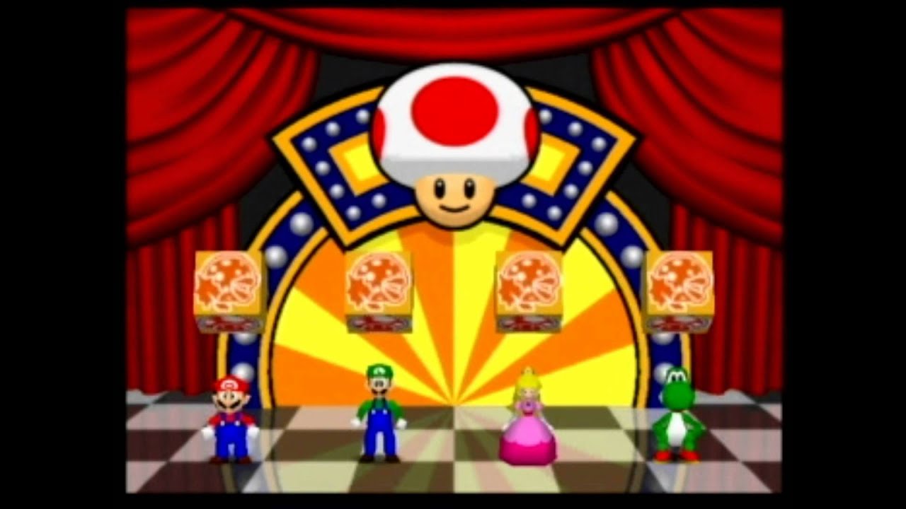 Mario Party 2: 4 Player Minigame - Toad in the Box - YouTube