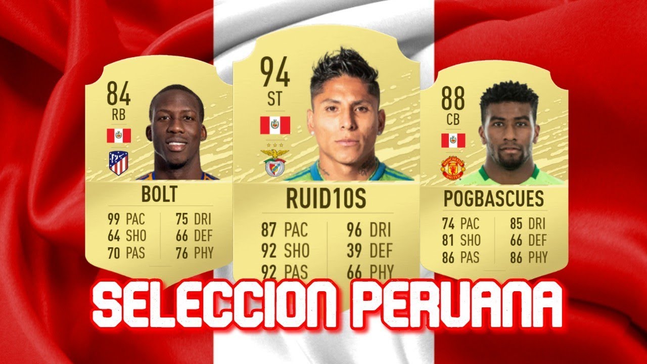 SELECCION PERUANA EN FIFA 20 PLANTILLA GAMEPLAY EN DIVISION RIVALS ...