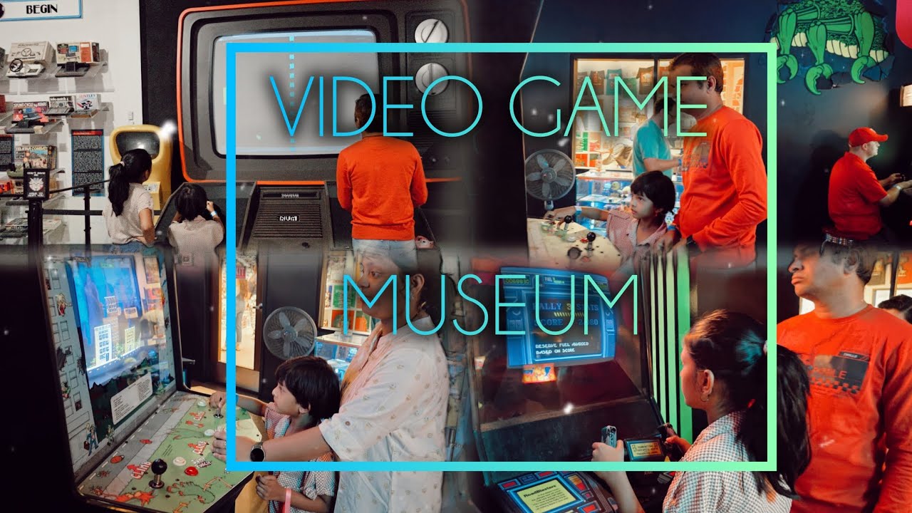 National VIDEO GAME MUSEUM ||Pogo Pass||Dallas||Part-1 - YouTube