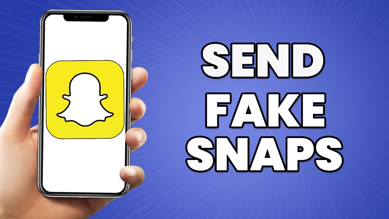 How To Send Fake Snaps On Snapchat Without Filter 2023 (REVEALED) - YouTube