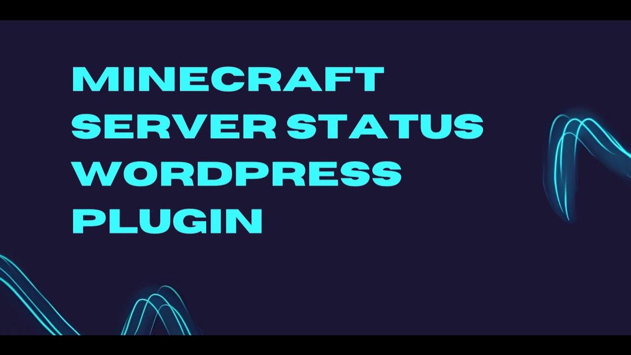 Minecraft Server Status WordPress Plugin - YouTube