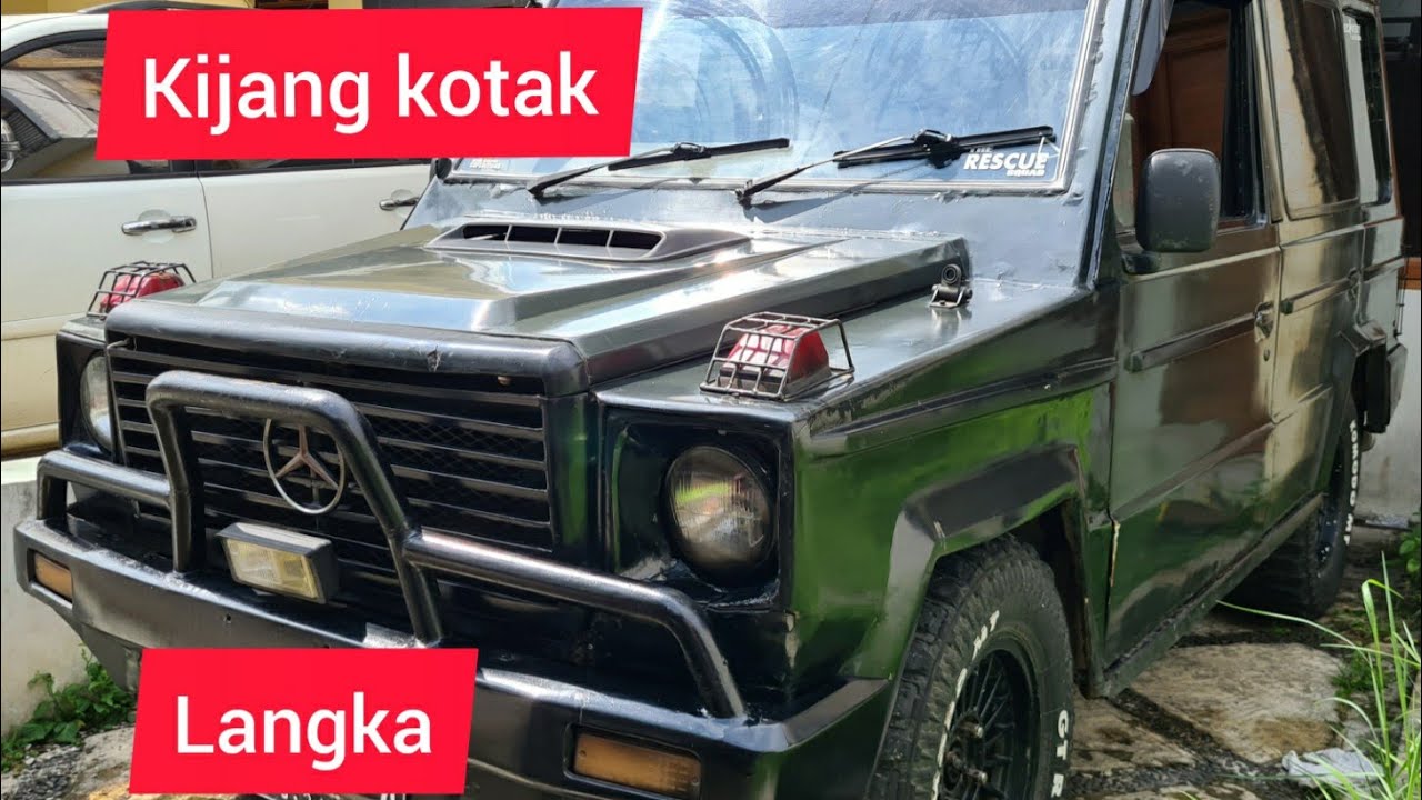 Toyota Kijang I kotak I super I antik karoseri Mercy 280GE - YouTube