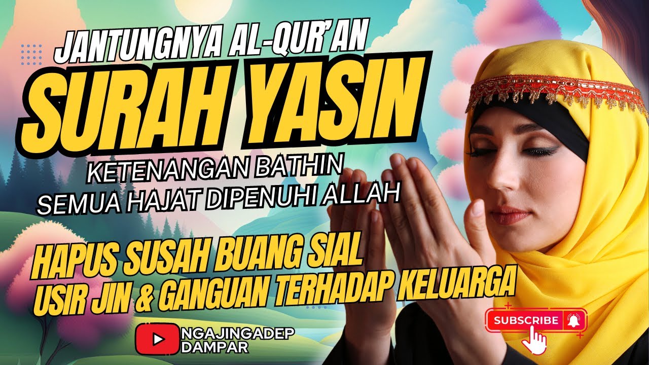 Surah Yasin (Yaseen)Jantungnya Al-Qur'an |Most Heart Touching|Hapus ...