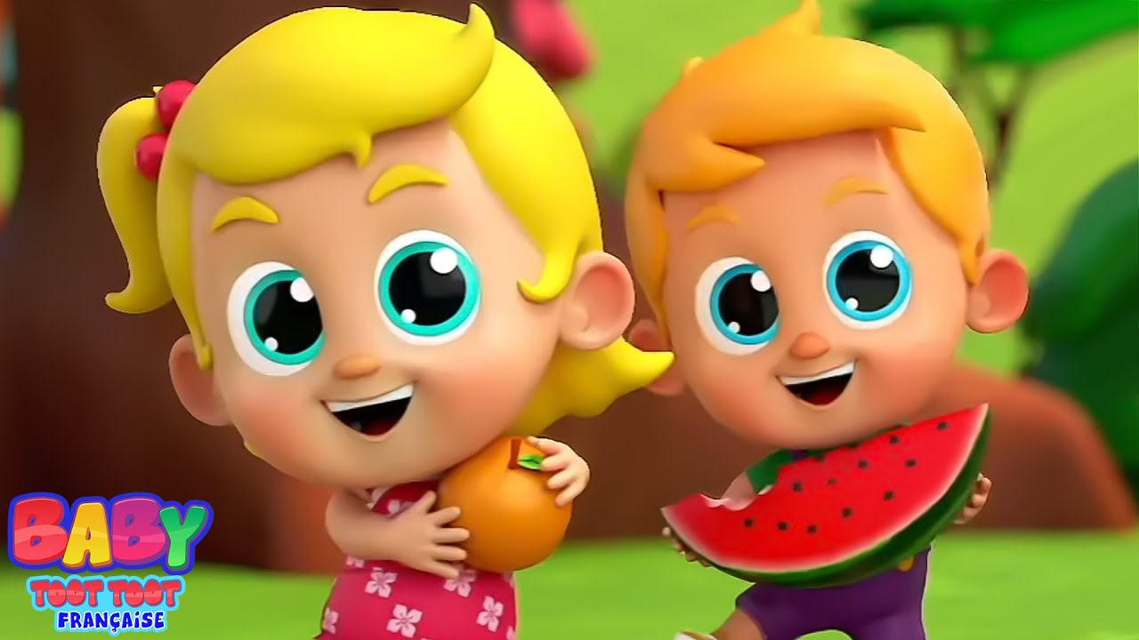 Fruits Chanson en Français + Plus Comptines Par Baby Toot Toot - YouTube