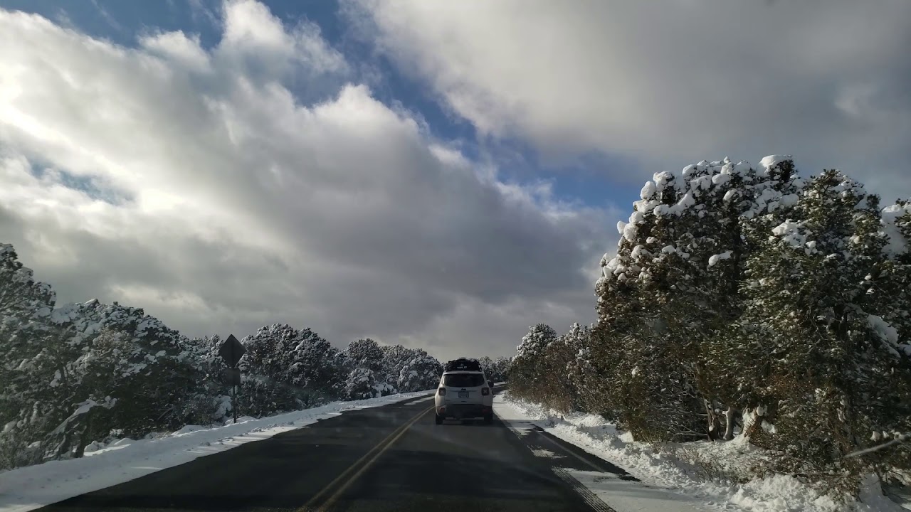 Grand Canyon South Rim Drive Through - Arizona, USA - YouTube