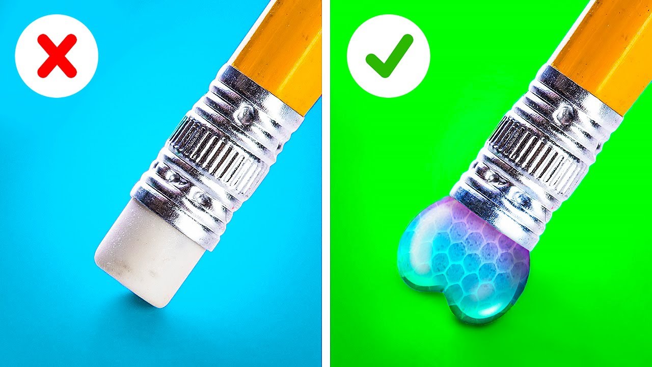 USEFUL DIY SCHOOL SUPPLIES | Smart School Hacks & Hilarious Pranks At ...