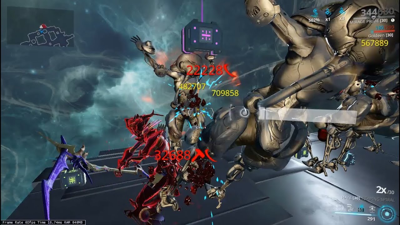 Warframe "Insane Hate heavy build with riven" - YouTube
