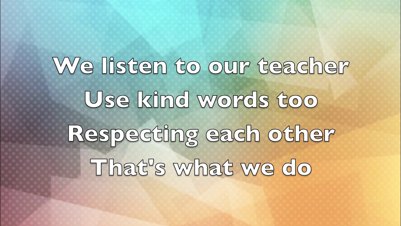 Delta Kelly Elementary - SRR - Safe Respectful Responsible - YouTube