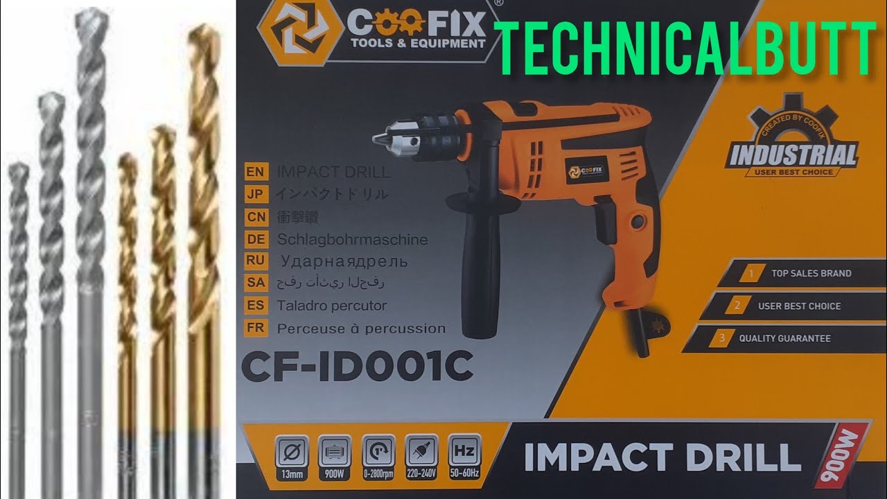 How to use Drill coofix professional power tools #Drill machine #power ...