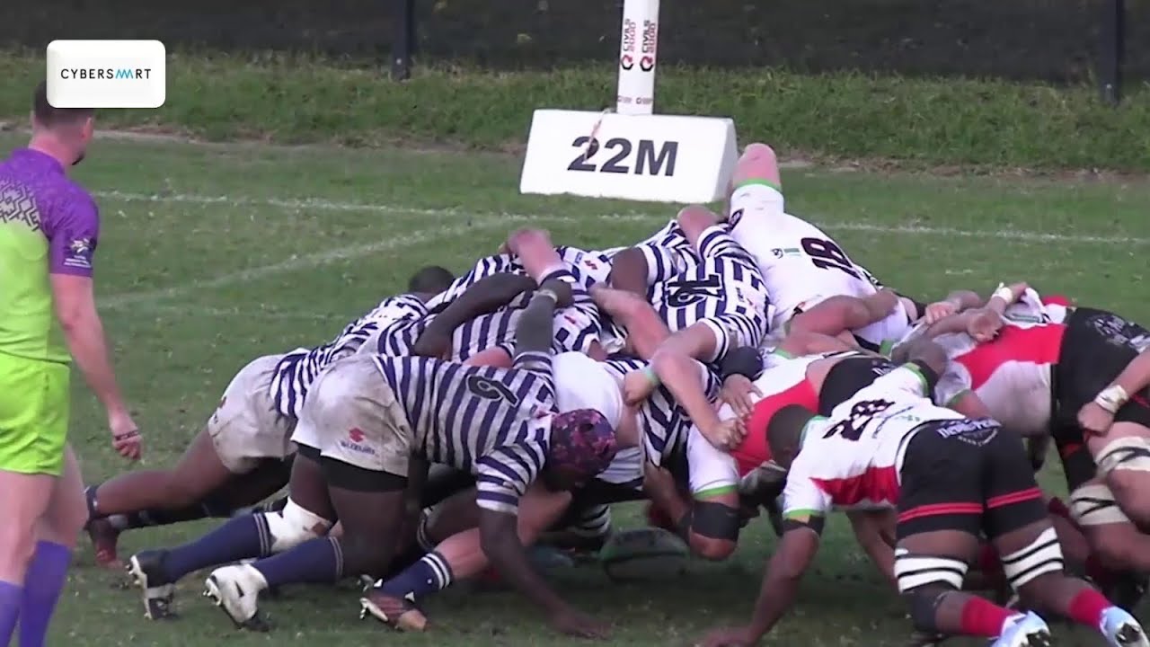 More club rugby action as Villagers take on UCT students - YouTube