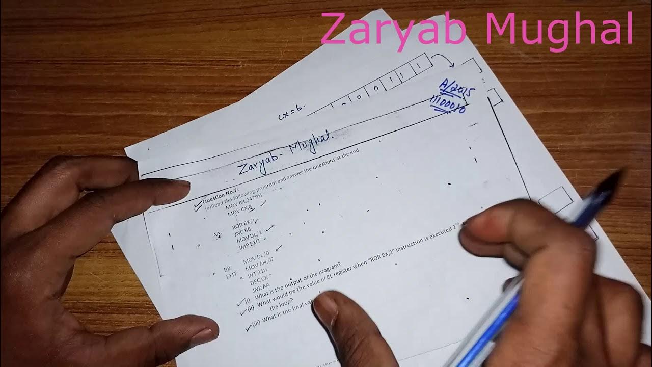 Debugging of assembly language in microprocessor #8086 by using emulator Part-1 in Urdu | Hindi ...