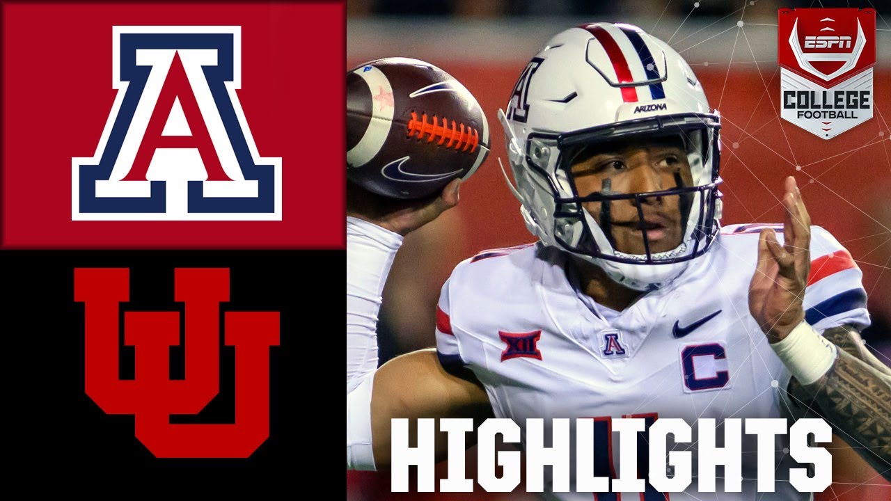 Arizona Wildcats vs. Utah Utes | Full Game Highlights | ESPN College ...
