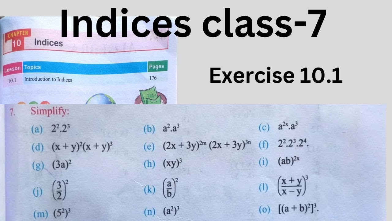 Indices class 7 in Nepali || Part -02 ||class-07 || compulsory ...