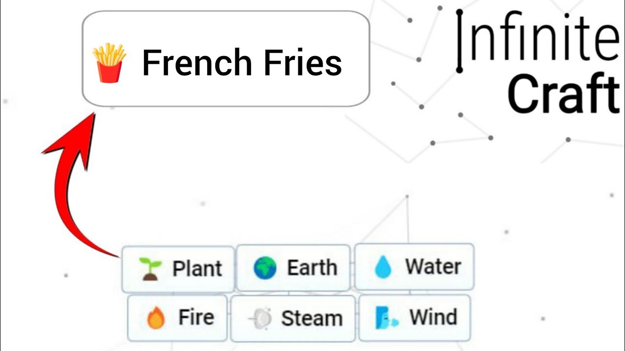 How to make French Fries in infinite craft | infinity craft - YouTube