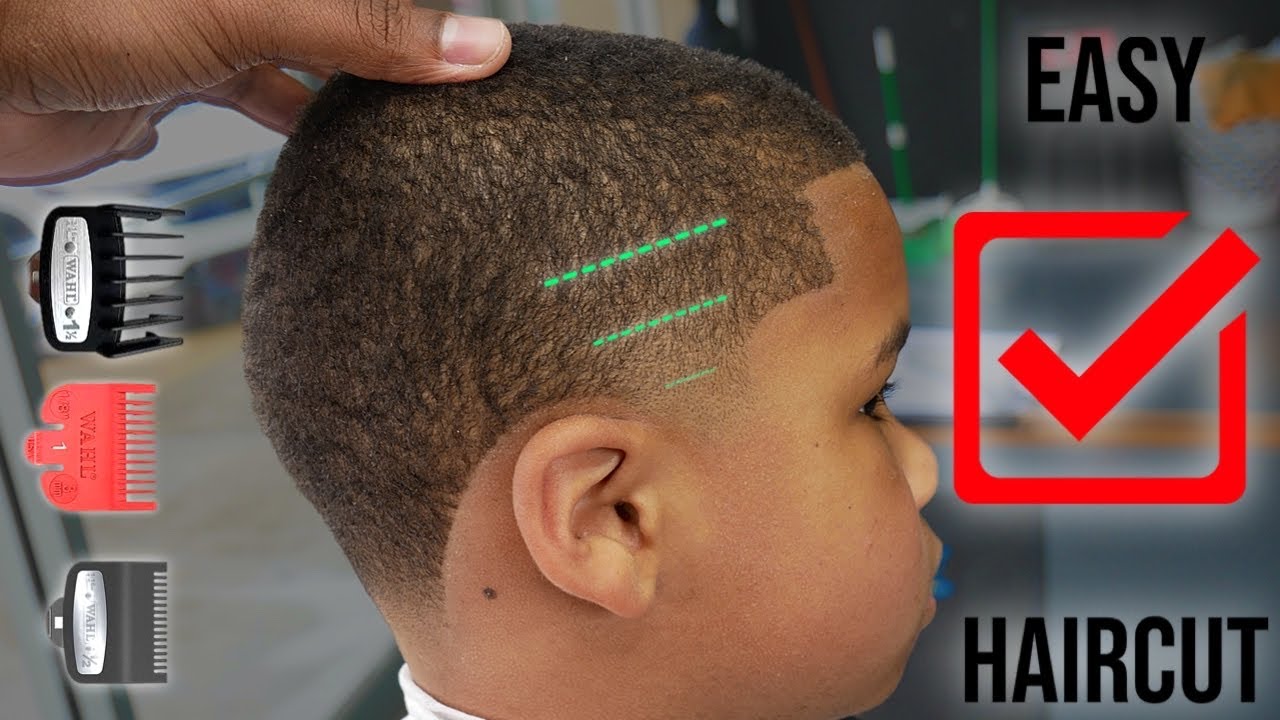 Kids Haircut Tutorial | Easy Go To 🔥💈‼️ - YouTube
