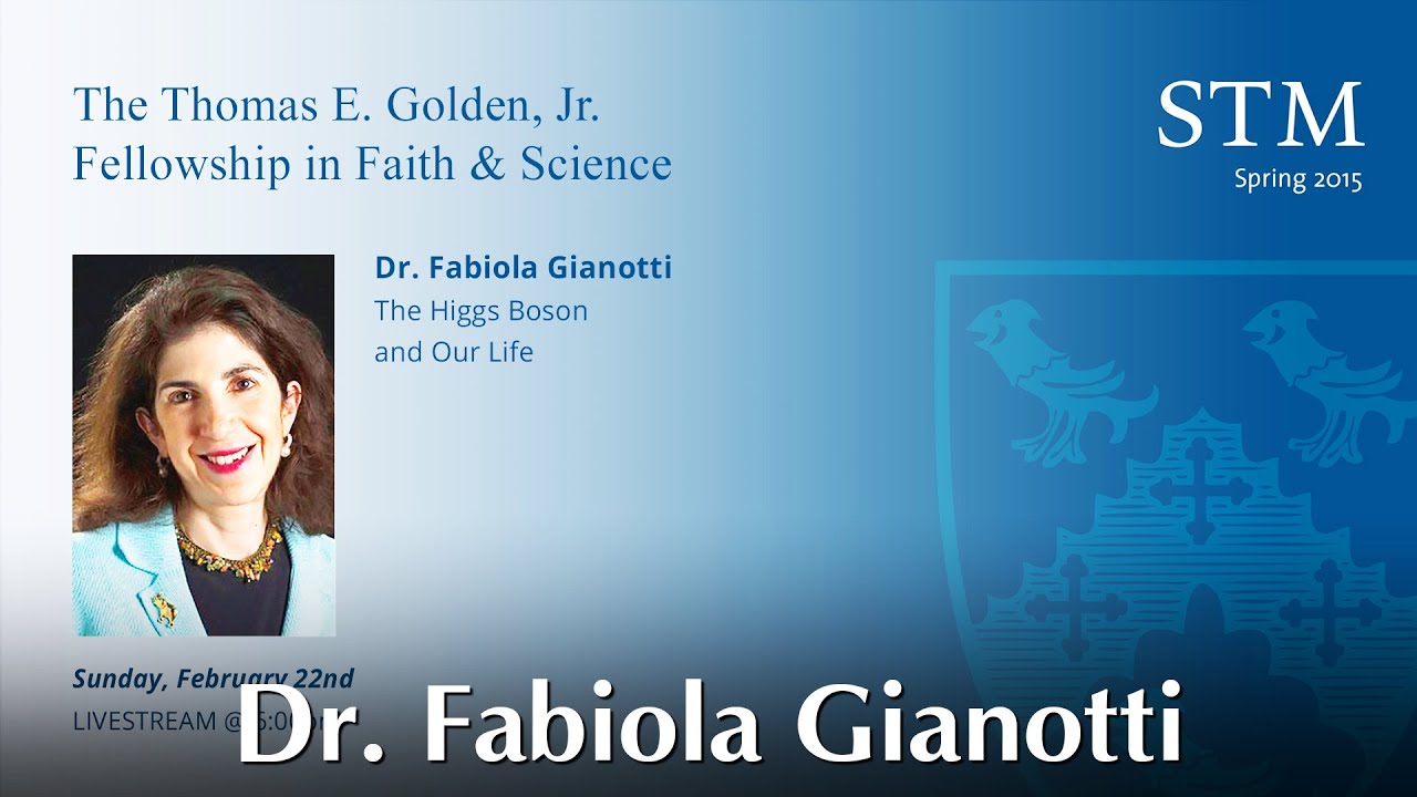 The Higgs Boson and Our Life - Dr. Fabiola Gianotti - YouTube