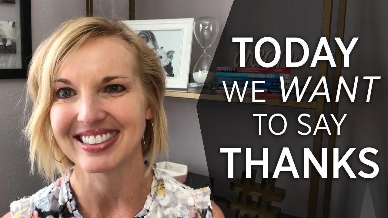 Tulsa Real Estate Agent: Today We Want to Say Thanks - YouTube
