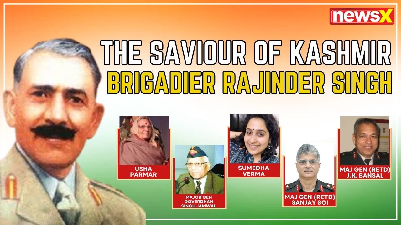 The Saviour Of Kashmir | Remembering Brigadier Rajinder Singh | NewsX ...