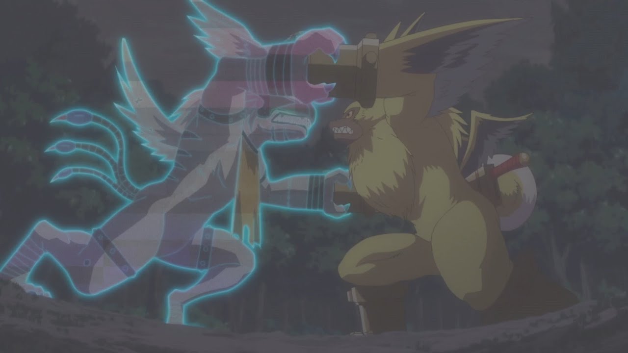 Digimon Ghost Game |Episode 35| Werewolf - Review & Summary (Spoilers ...