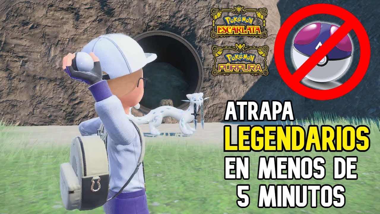 ¿Cómo atrapar FÁCILMENTE Pokémon Legendarios? #pokemonescarlatapurpura ...