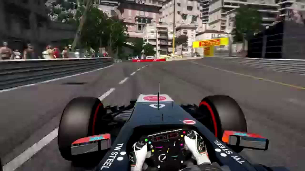 Codemasters F1 2014 - Nico Hülkenberg Onboard lap in Monte Carlo - YouTube