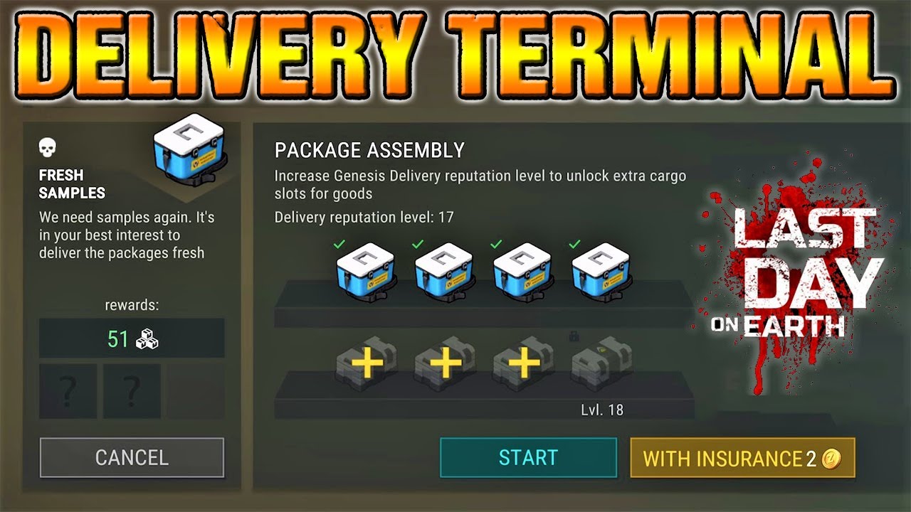 DELIVERY TERMINAL - SEASON 13 - LDOE - Last Day On Earth - YouTube