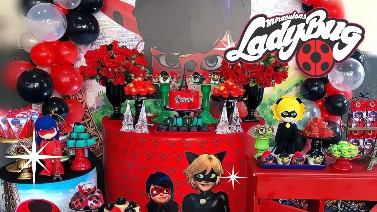 🐞🎉 25 Increíbles Ideas de Decoración para Fiesta de Ladybug - YouTube