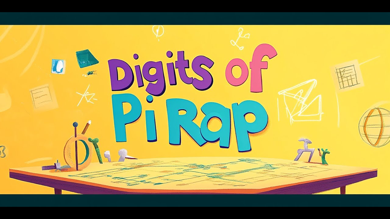 Rapping The Digits of Pi Song (2024) - Maths Lyric Video - YouTube
