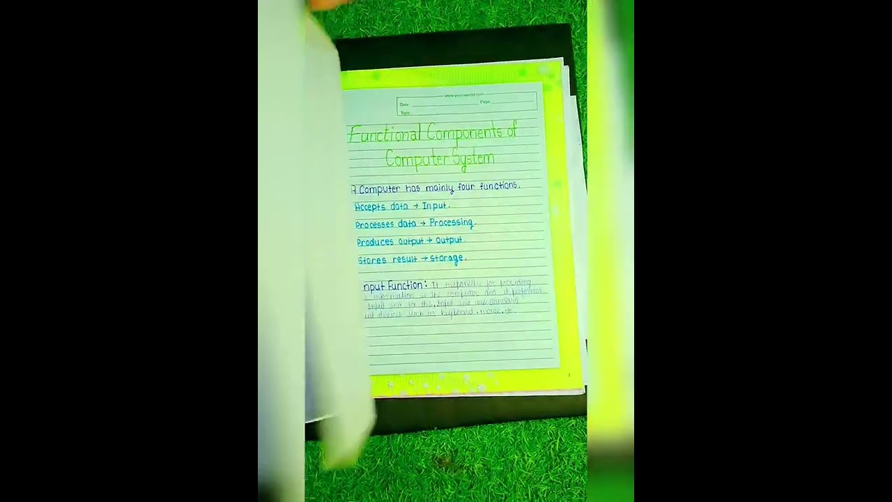 Class 9 Computer Portfolio YouTube Class 9 Computer Portfolio YouTube
