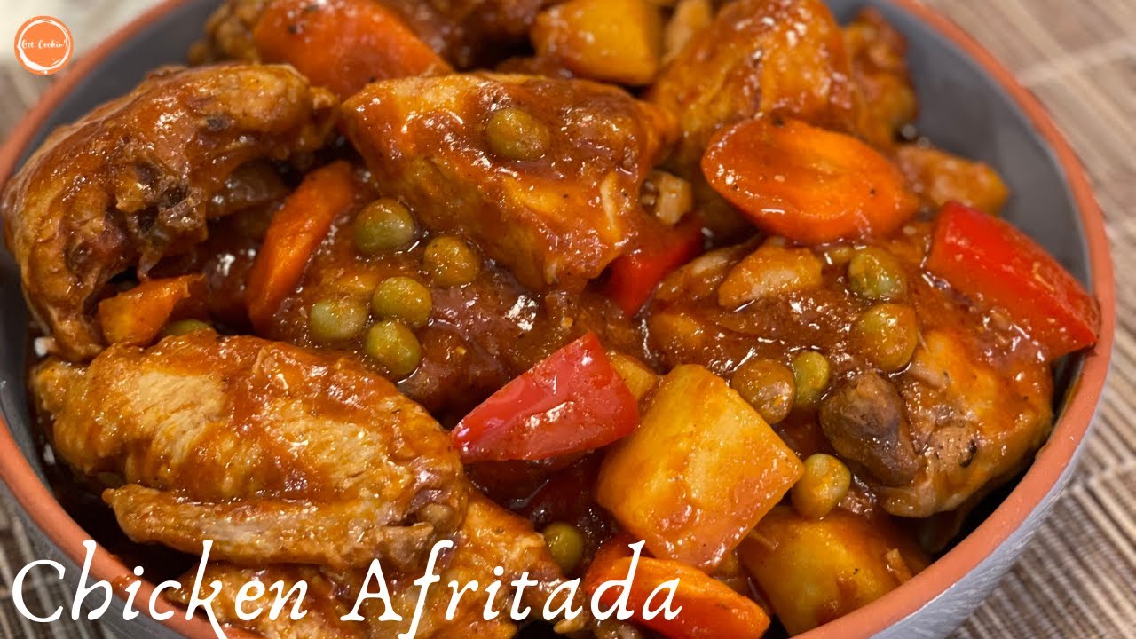 Chicken Afritada, Get Cookin' | Afritadang Manok Recipe | Filipino ...