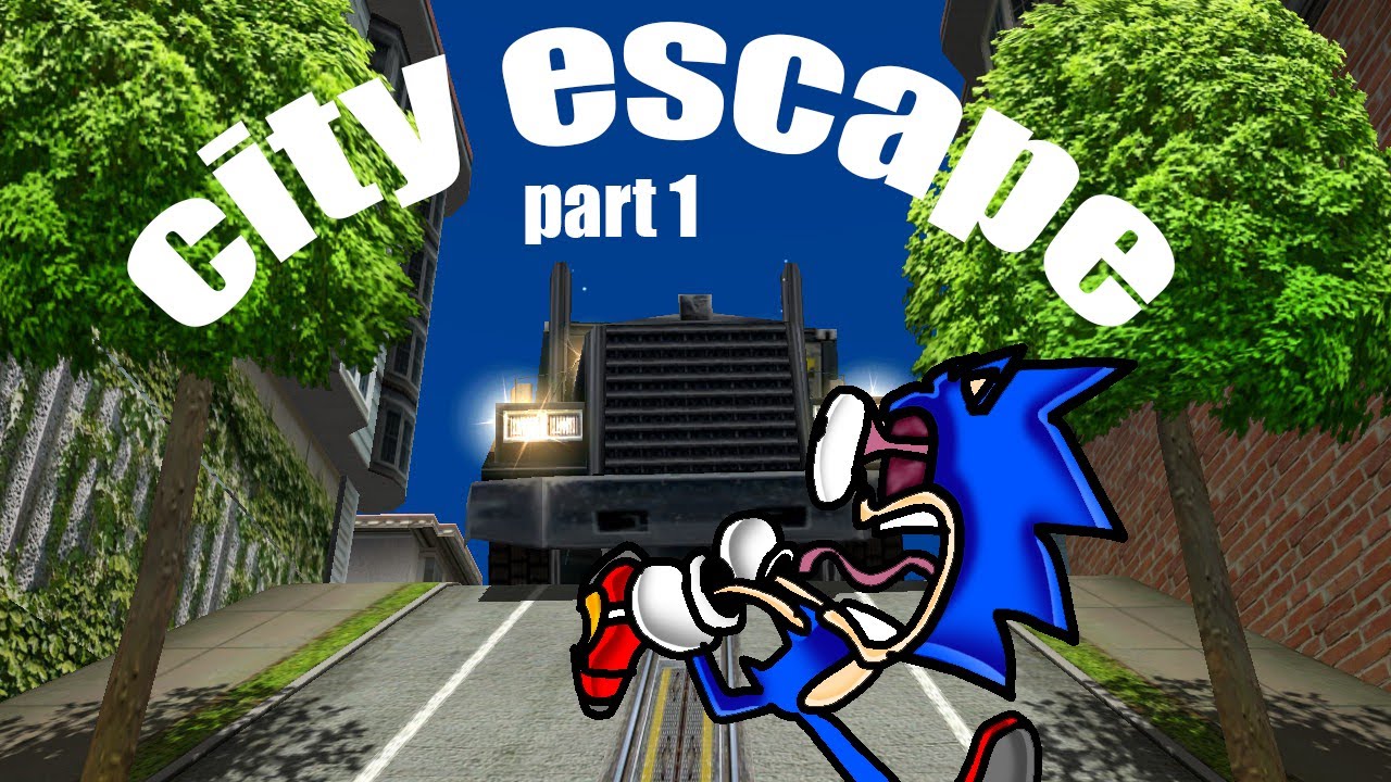cityescape: sa2 animation part 1 - YouTube