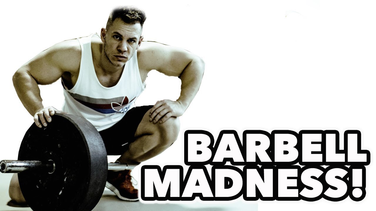 Barbell madness!!! Typical weightlifting exercises in endurance mode ...